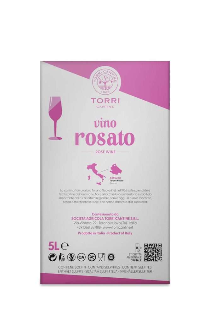 Rosé Wine Bag in Box 5L - Torri Cantine Store COM